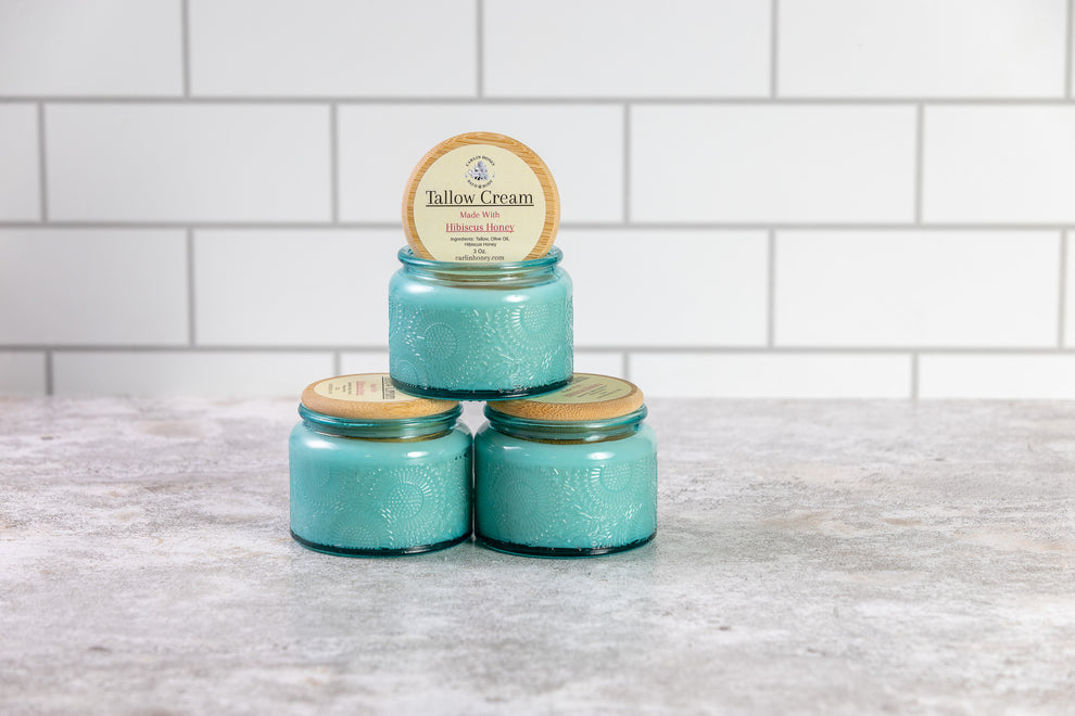 Tallow + Hibiscus Cream – Carlin Honey